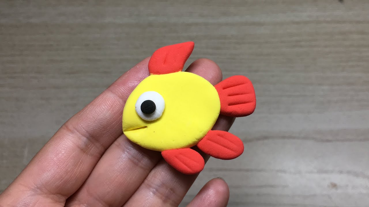 Clay Fish Tutorial | Clay mixer | Clay work - YouTube