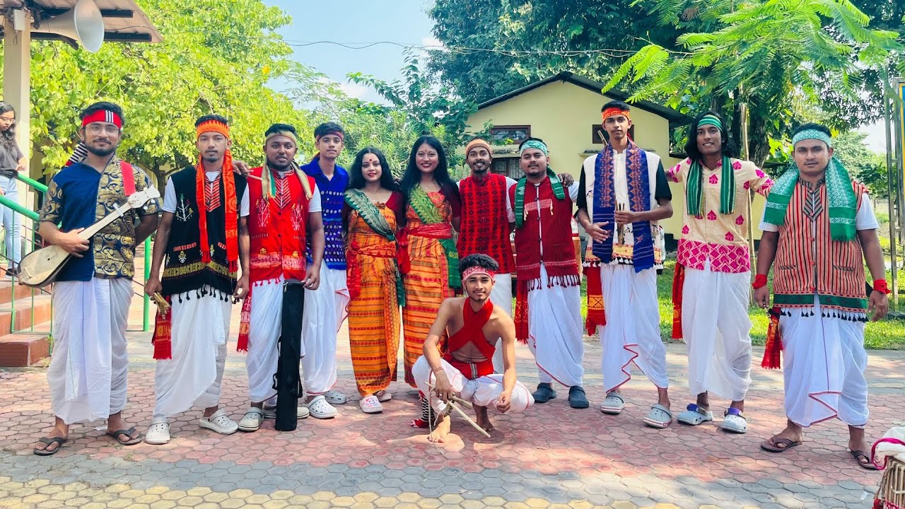 folk orchestra gold 2023 guwahati University youth festival ...