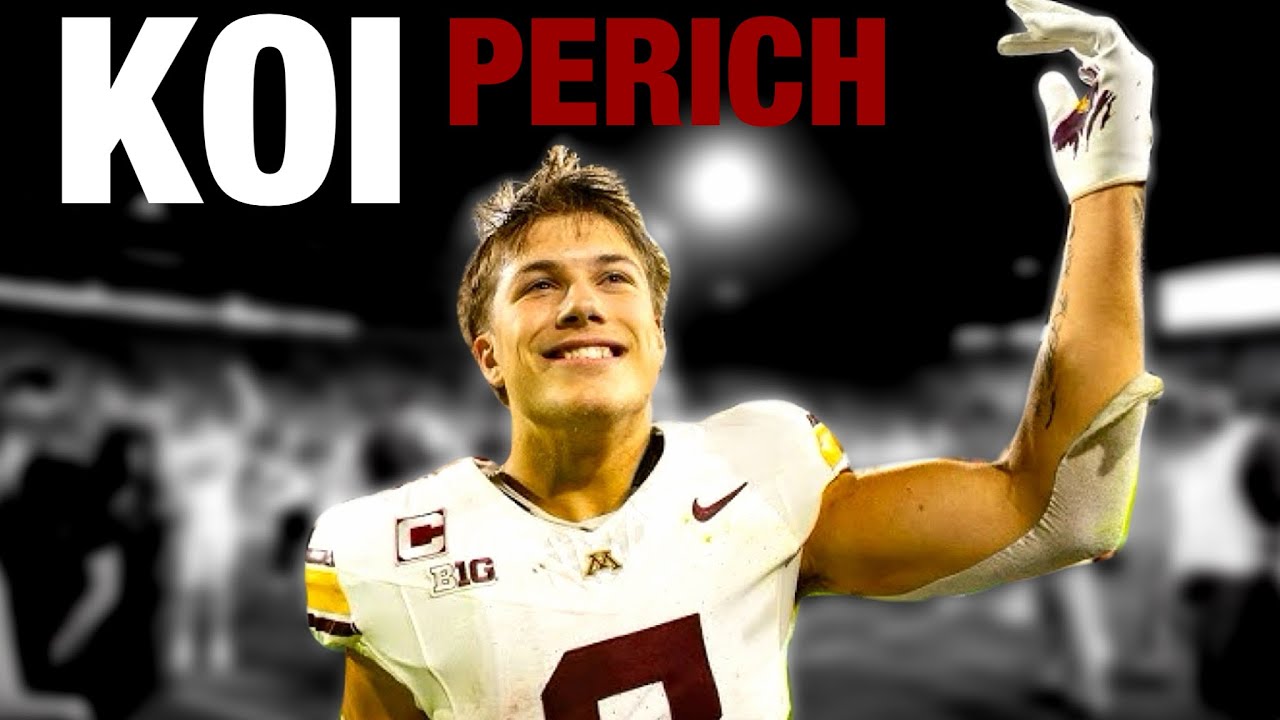 Koi Perich TOP TRUE FRESHMAN DB in the nation Minnesota Highlight Reel ...