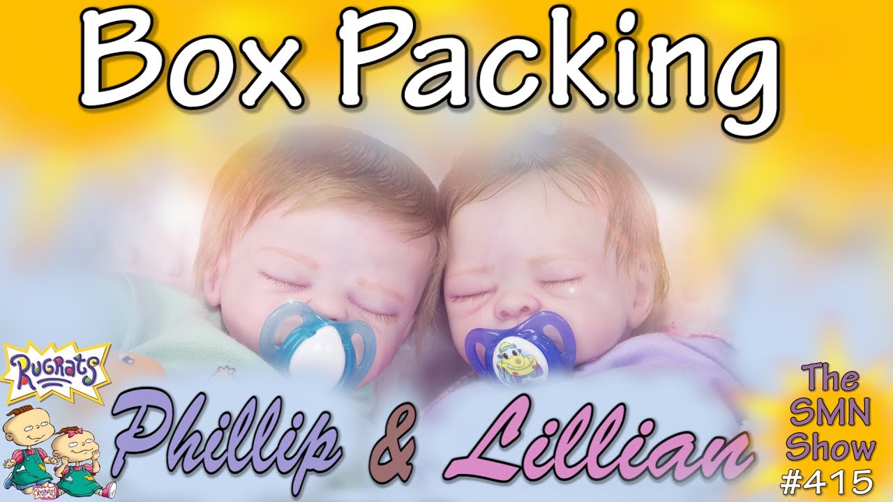Reborn Baby "Rugrats" twins Phil and Lil Box Packing - The SMN Show ...