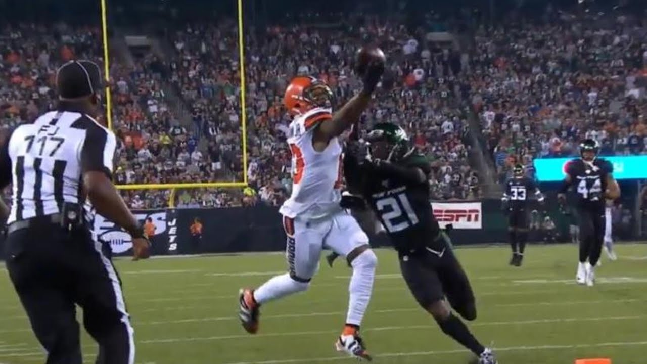 OBJ's One Handed Catch vs NY Jets From Iconic Spot! // ReWatch NFL #25 ...