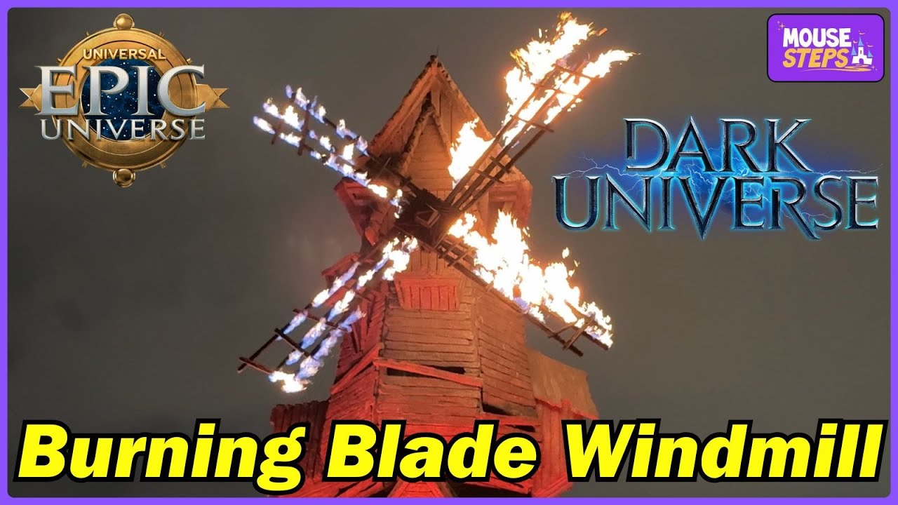 "Frankenstein" Burning Blade Tavern Windmill Fire Show - Dark Universe ...
