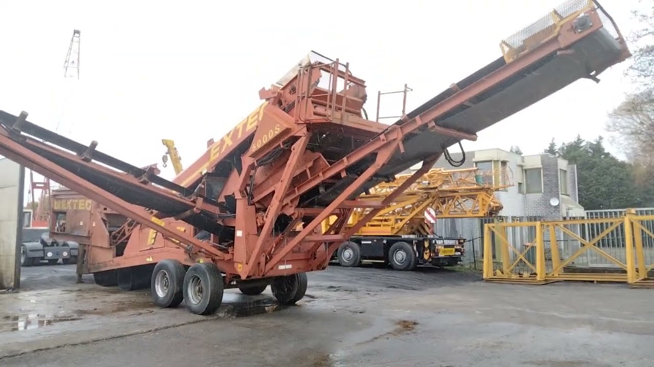 Extec 5000S, bj 1996, 9 641 uur - YouTube