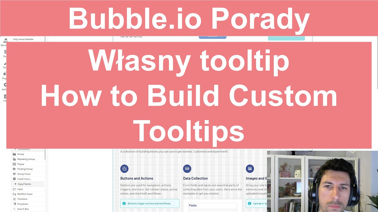 Bubble.io Porady: Własny tooltip - How to Build Custom Tooltips - YouTube