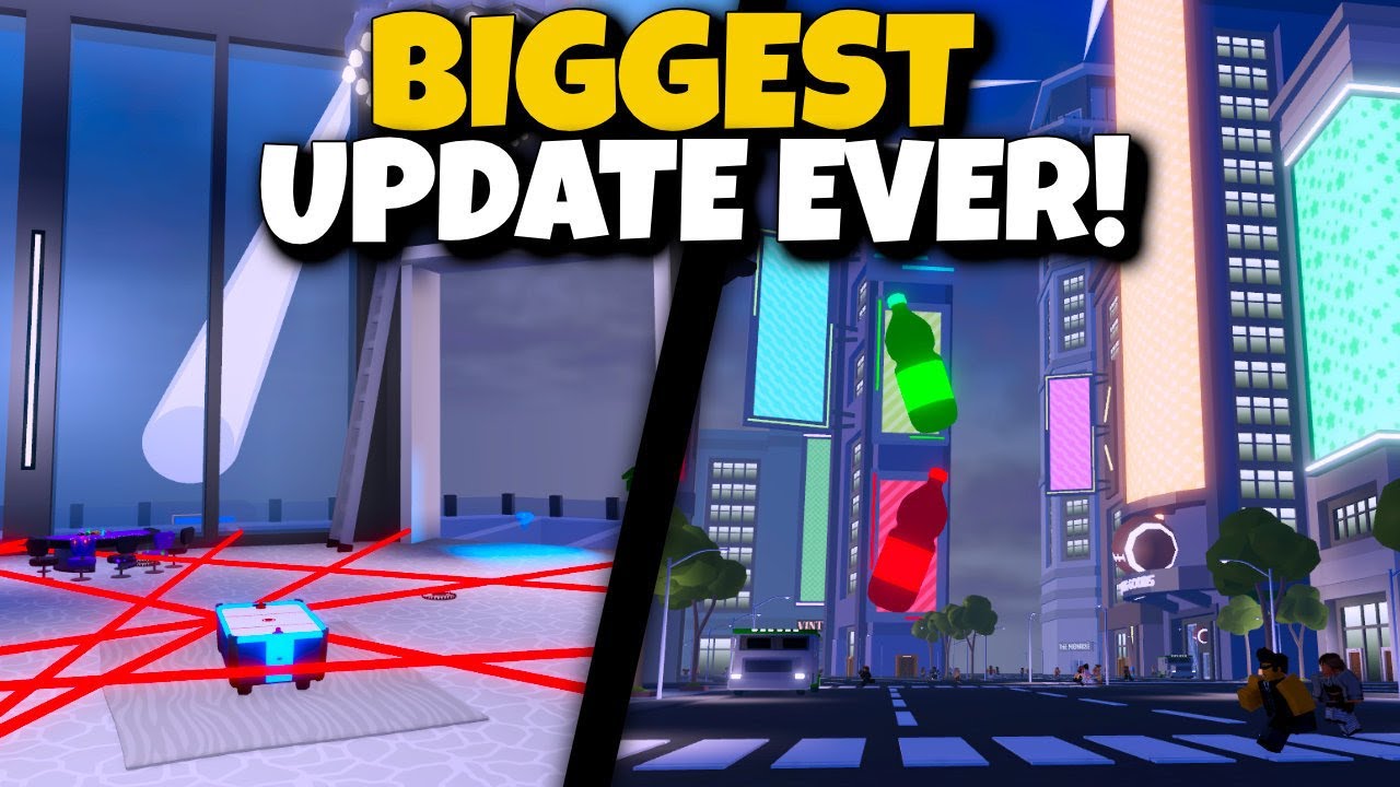 The BIGGEST UPDATE On Roblox I've EVER Seen! Thief Simulator Roblox ...
