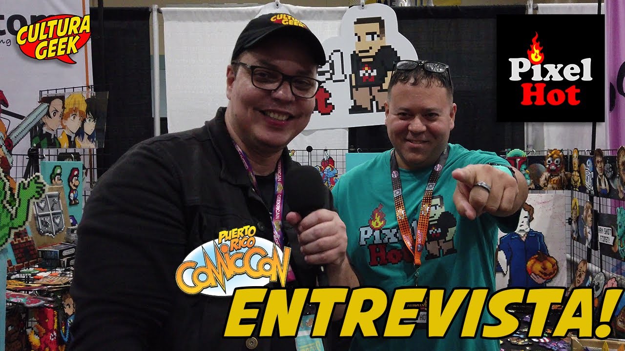 Pixel Hot evoluciona su arte pixelada! - Entrevista PR Comic Con 2024 ...