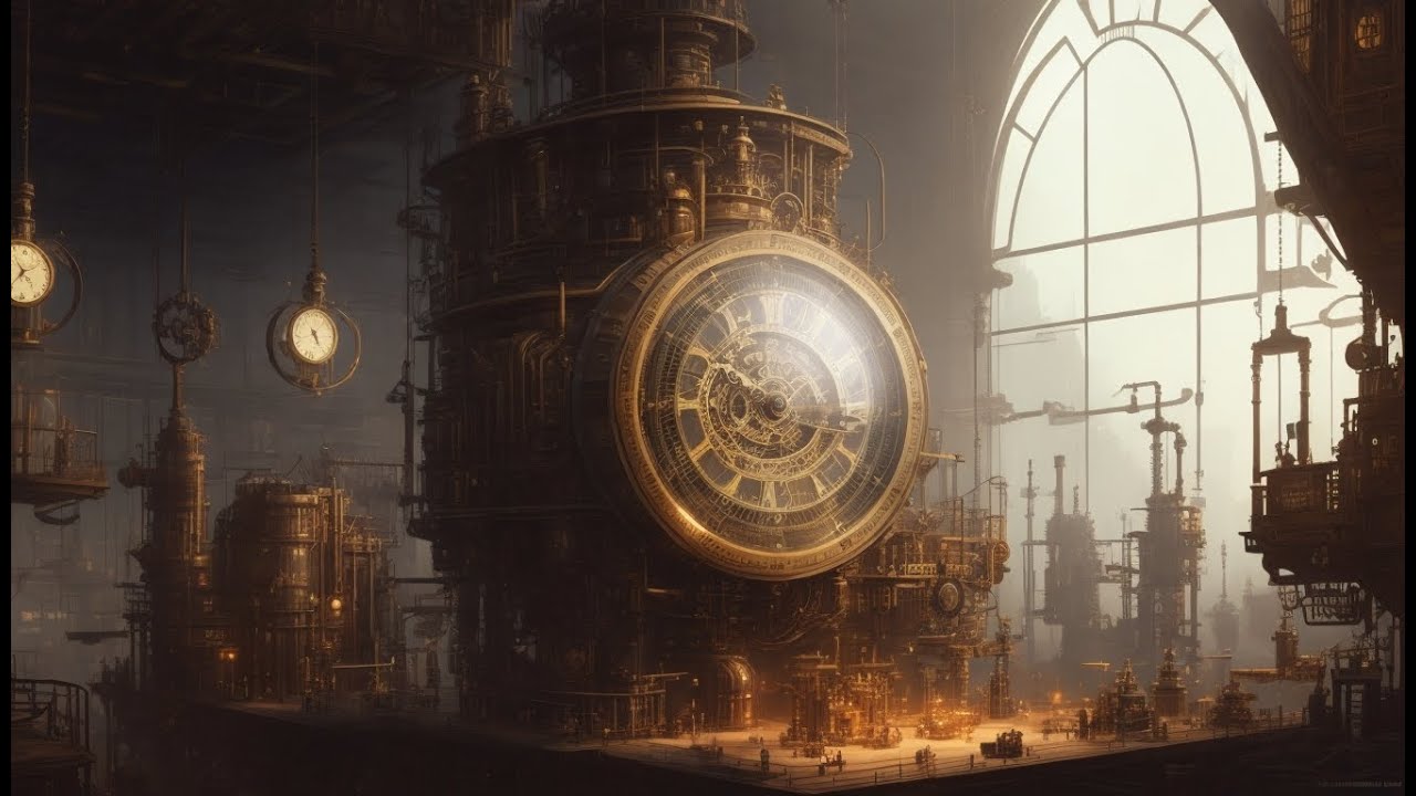 Clockpunk: A Subgenre of Retrofuturistic Art. #texttoimage #genre # ...