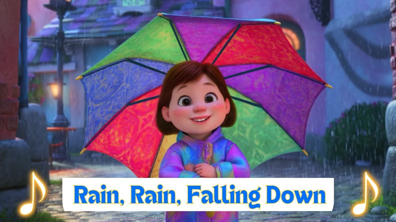 Rain, Rain, Falling Down I Sing Along Kids Songs for Children, Toddlers ...
