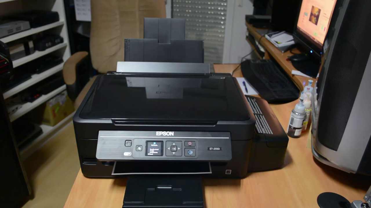 Epson ET 2550 Impresión y Conclusiones - YouTube