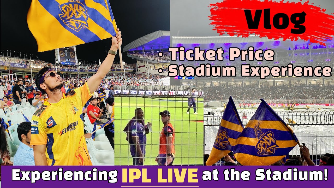 First Time LIVE IPL Match Experience🔥 | The Ultimate IPL Live ...