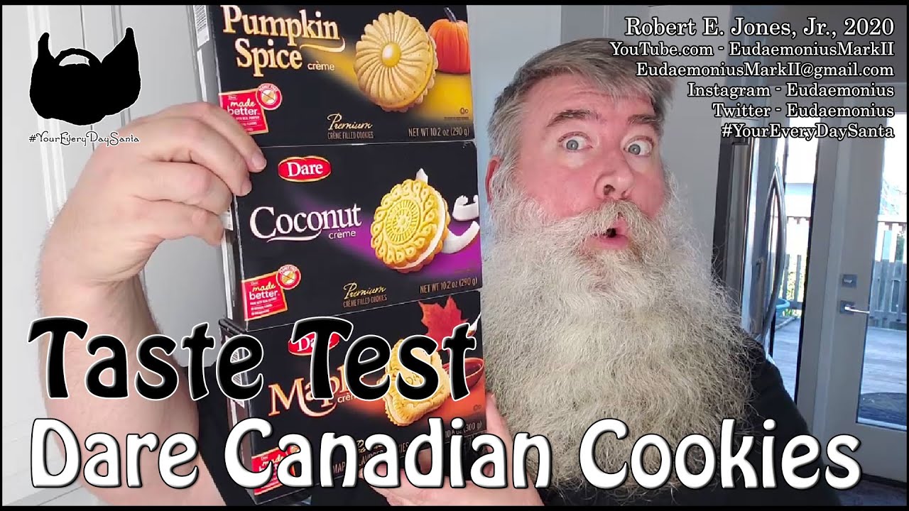 Taste Test - DARE COOKIES - Pumpkin Spice, Coconut & Maple - Day 18,424 ...