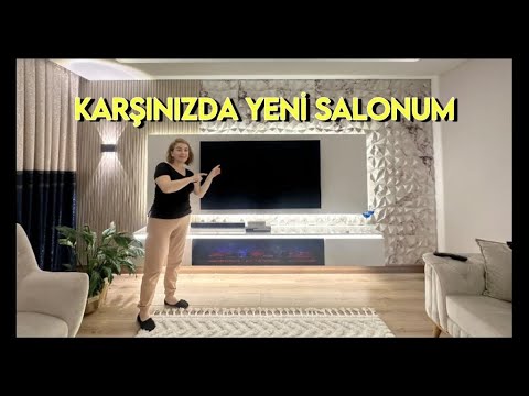 SALONUMUN YENİ DEKORU EFSANE OLDU ✅ SALONU DİP KÖŞE MİS YAPTIM ✅ KOLTUKLARI SİLE SİLE ESKİTMİŞİM 😱