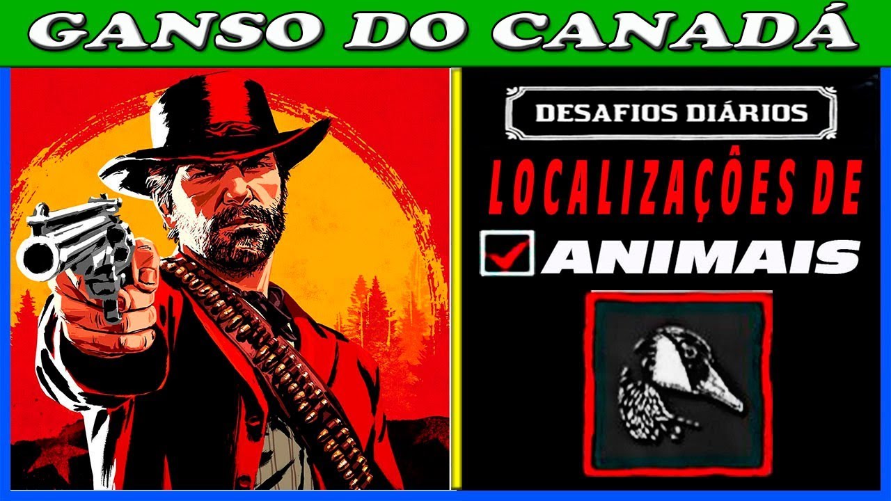 Ganso do Canadá Red Dead 2 Online 2ª Localizações - YouTube