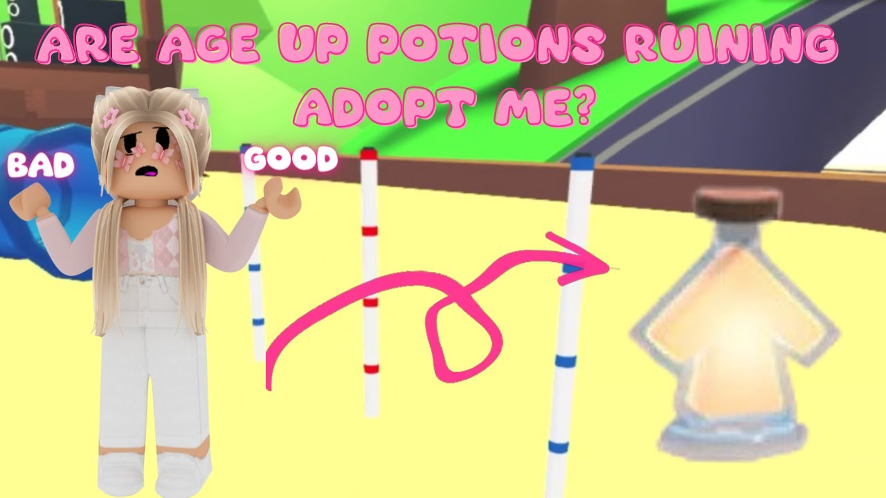 ARE ADOPT ME AGE UP POTIONS RUINING ADOPT ME!?! || ScarletYTube - YouTube