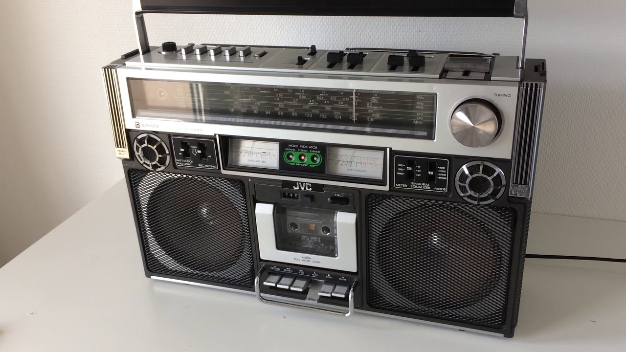 Boombox JVC RC 838L - YouTube