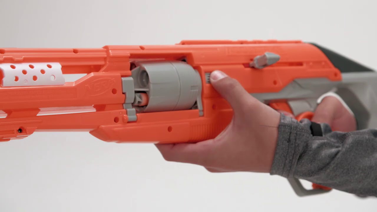 Nerf N-Strike Elite Accustrike Alphahawk - YouTube