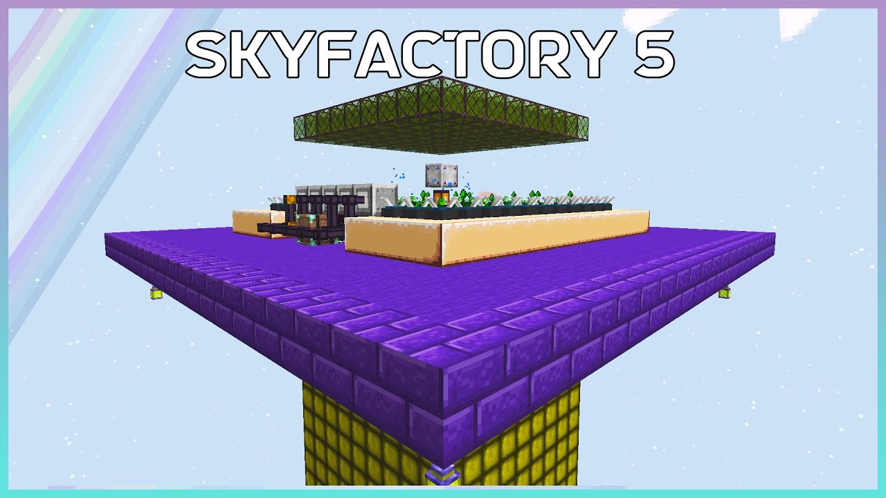 SkyFactory 5 - Insanely OP Mystical Agriculture RGB Dye Farm - EP9 ...