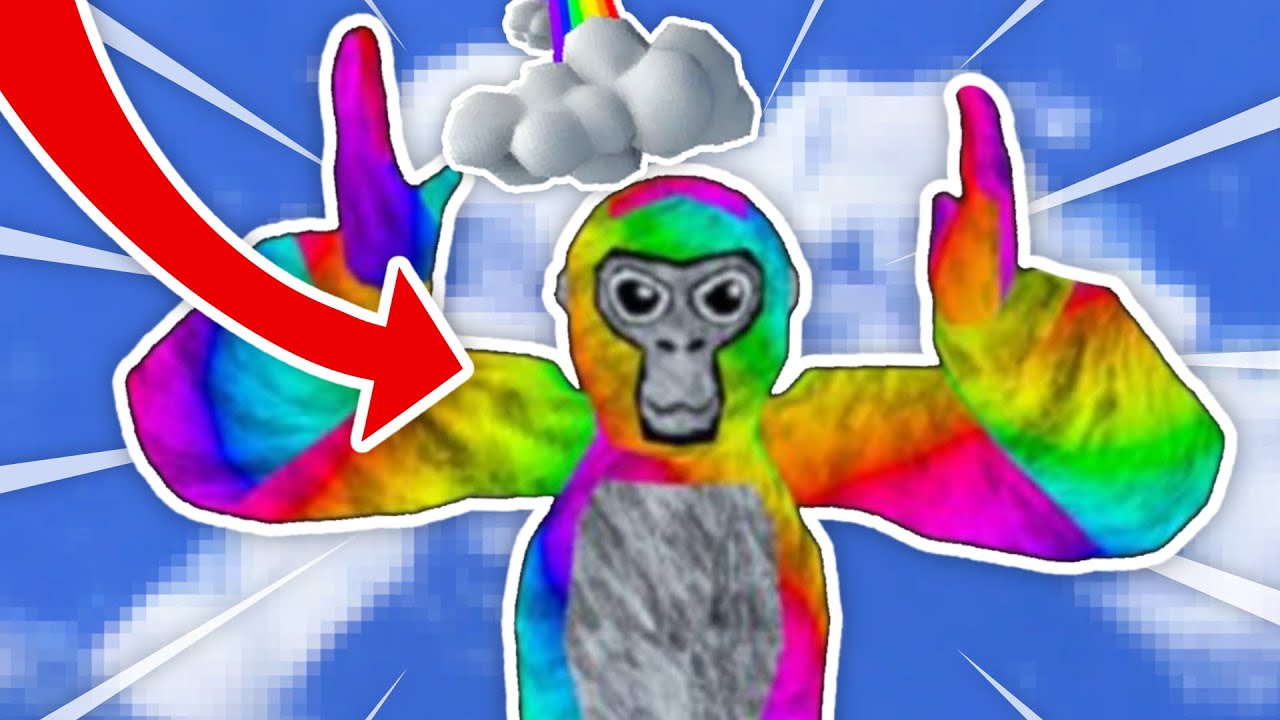 GORILLA TAG RAINBOW UPDATE 🌈 - YouTube
