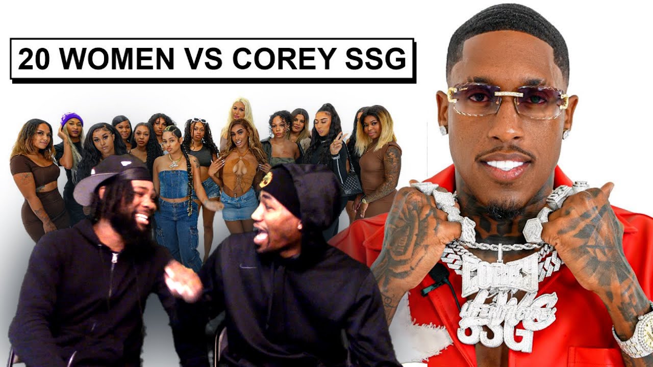 20 WOMEN VS 1 RAPPER: COREY SSG! THEY ASKED SOME REAL GOOD QUESTIONS ...