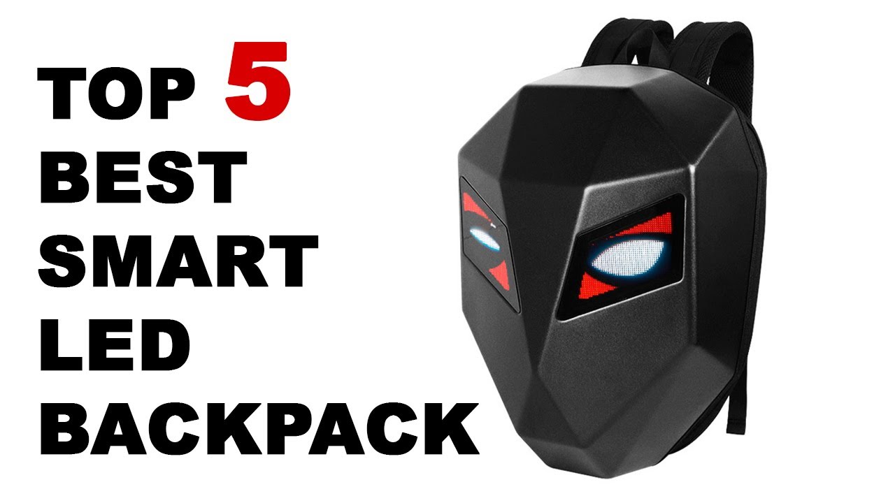 Top 5 Best Smart LED Backpack - YouTube