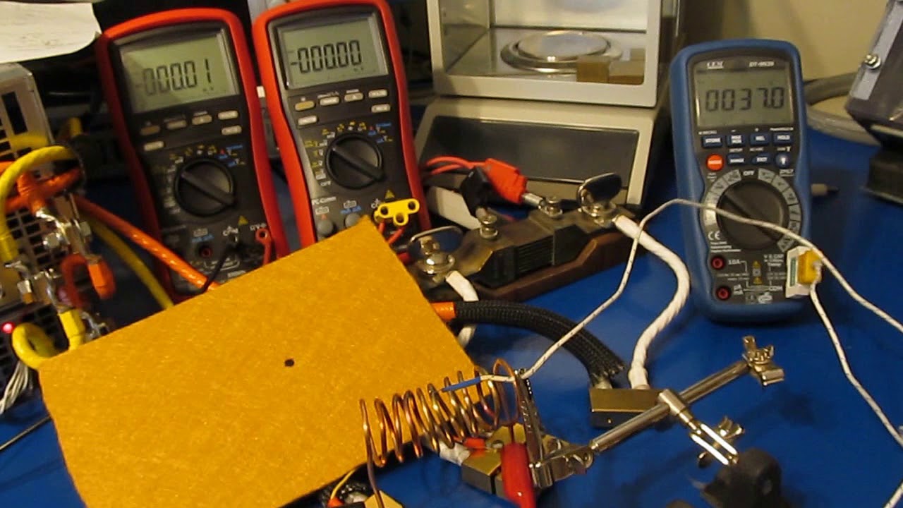 Energy Experiments w/ New Power Supply - YouTube