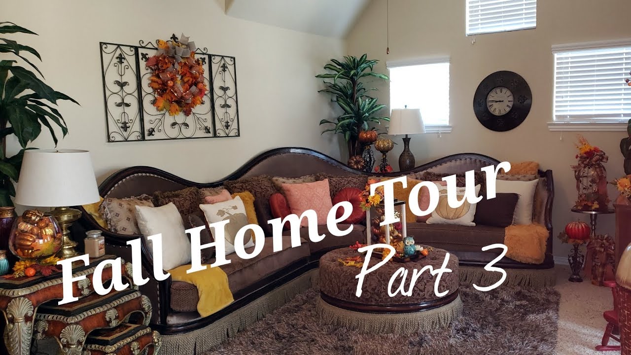 Fall Home Tour 2018 Part 3 Family Room - YouTube
