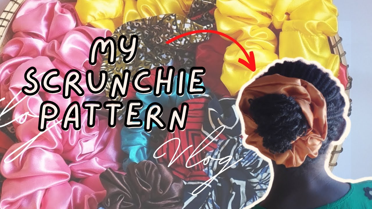 SCRUNCHIE MAKING AT HOME/SCRUNCHIE TUTORIAL/DIY SCRUNCHIE HEADBAND/NYAR ...