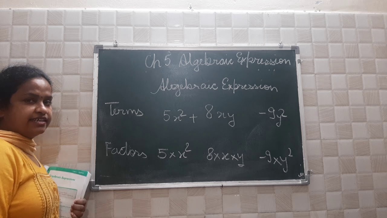 ch 5 algebraic expression - YouTube