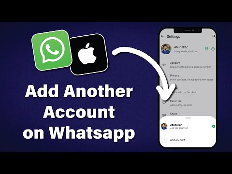 How to add another account on WhatsApp in iPhone | WhatsApp another account in iPhone