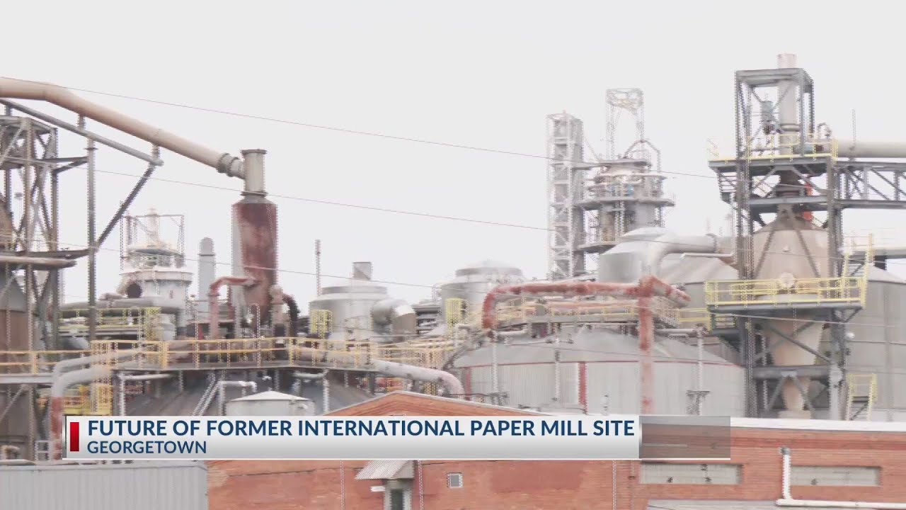 Future of former International Paper Mill site - YouTube