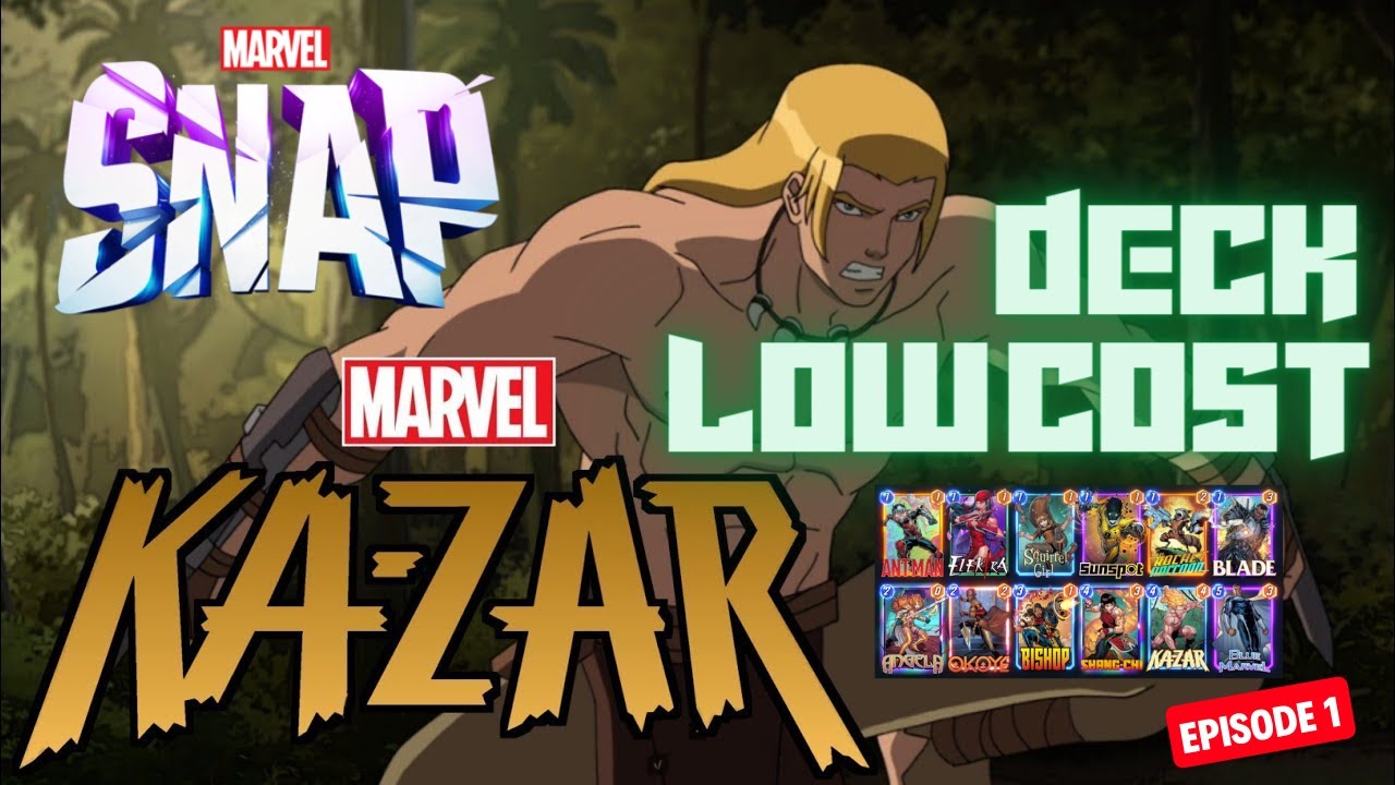[Marvel Snap] Deck Low Cost ! Présentation du Deck + Gameplay - Ep1 - Fr - YouTube