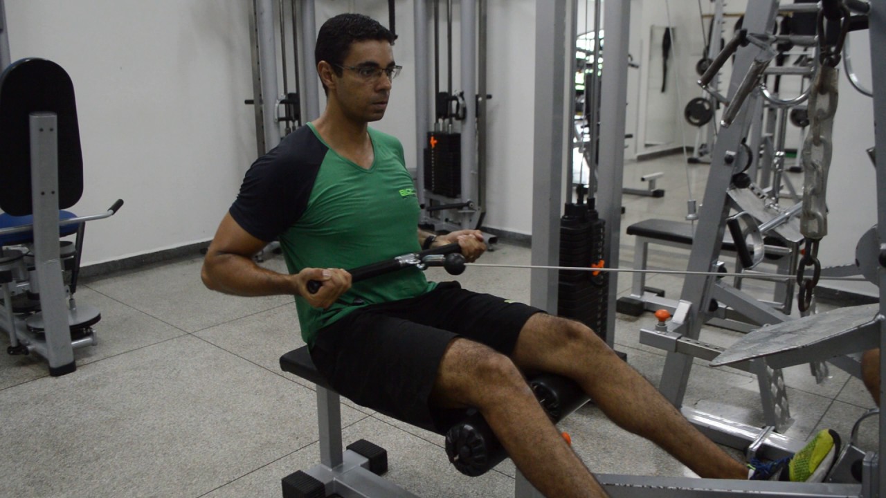 REMADA SENTADA PEGADA INVERTIDA - YouTube