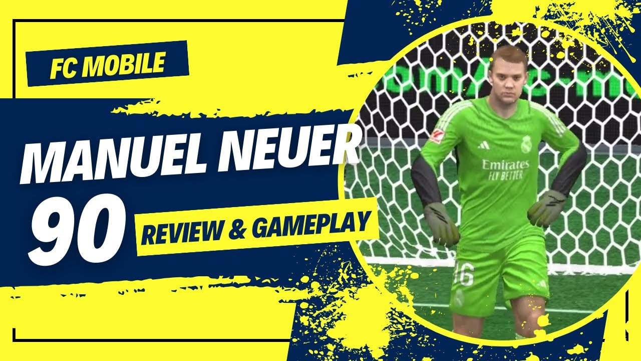 FC MOBILE // MANUEL NEUER 90 // REVIEW & GAMEPLAY - YouTube