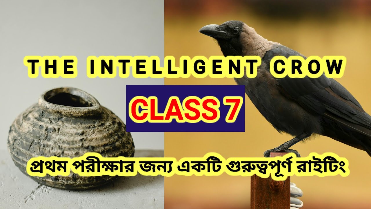 The Intelligent Crow//Story writing ️//class 7// Revision Lesson//Page ...
