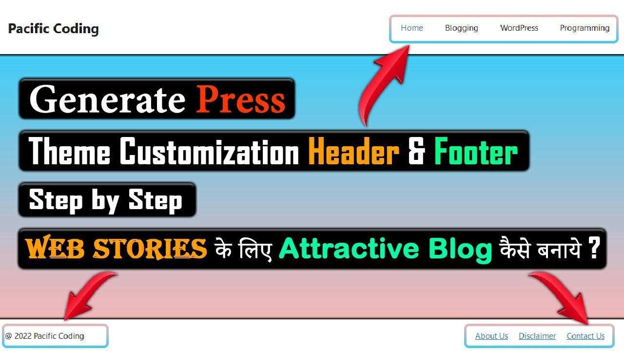 Wordpress Theme Customization Tutorial Generatepress Wordpress Youtube