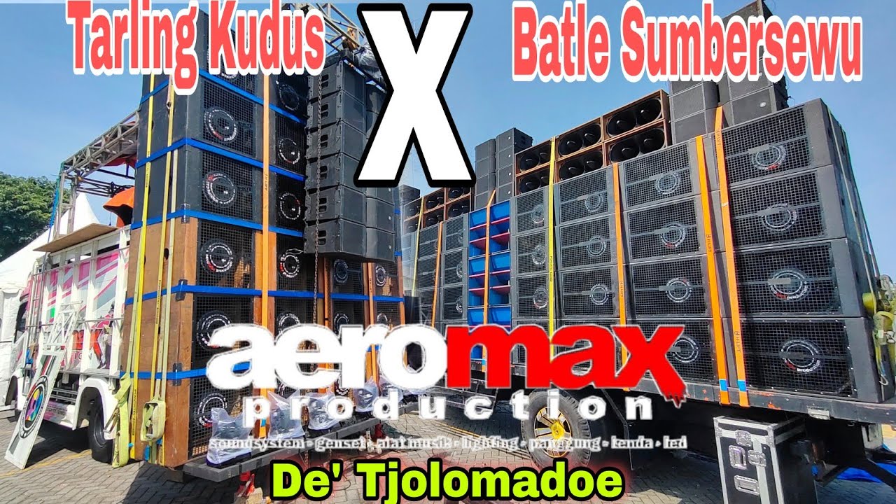 SAMPAI DISINI PERSIAPAN AEROMAX ADU HOREG VERSI KUDUS X SUMBERSEWU DI COLOMADU SOLO - YouTube