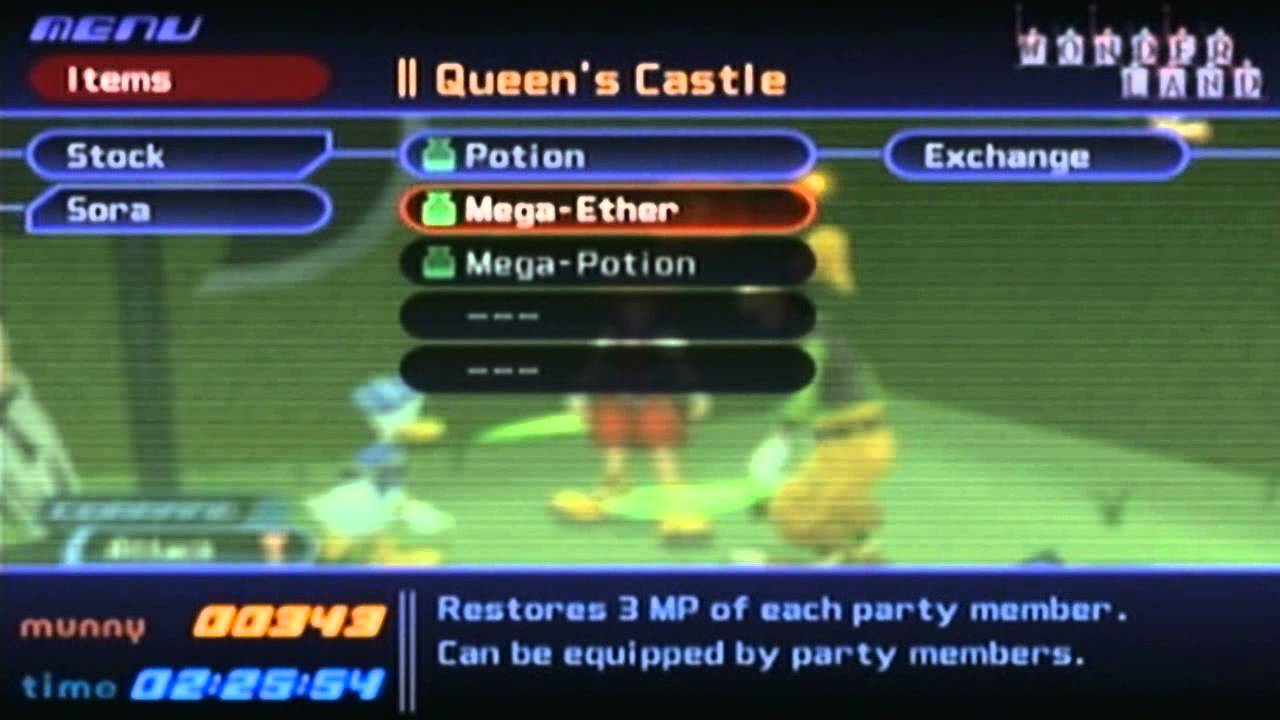 Kingdom Hearts Walkthrough - Kingdom Key Only Run - Part 8 Boss ...