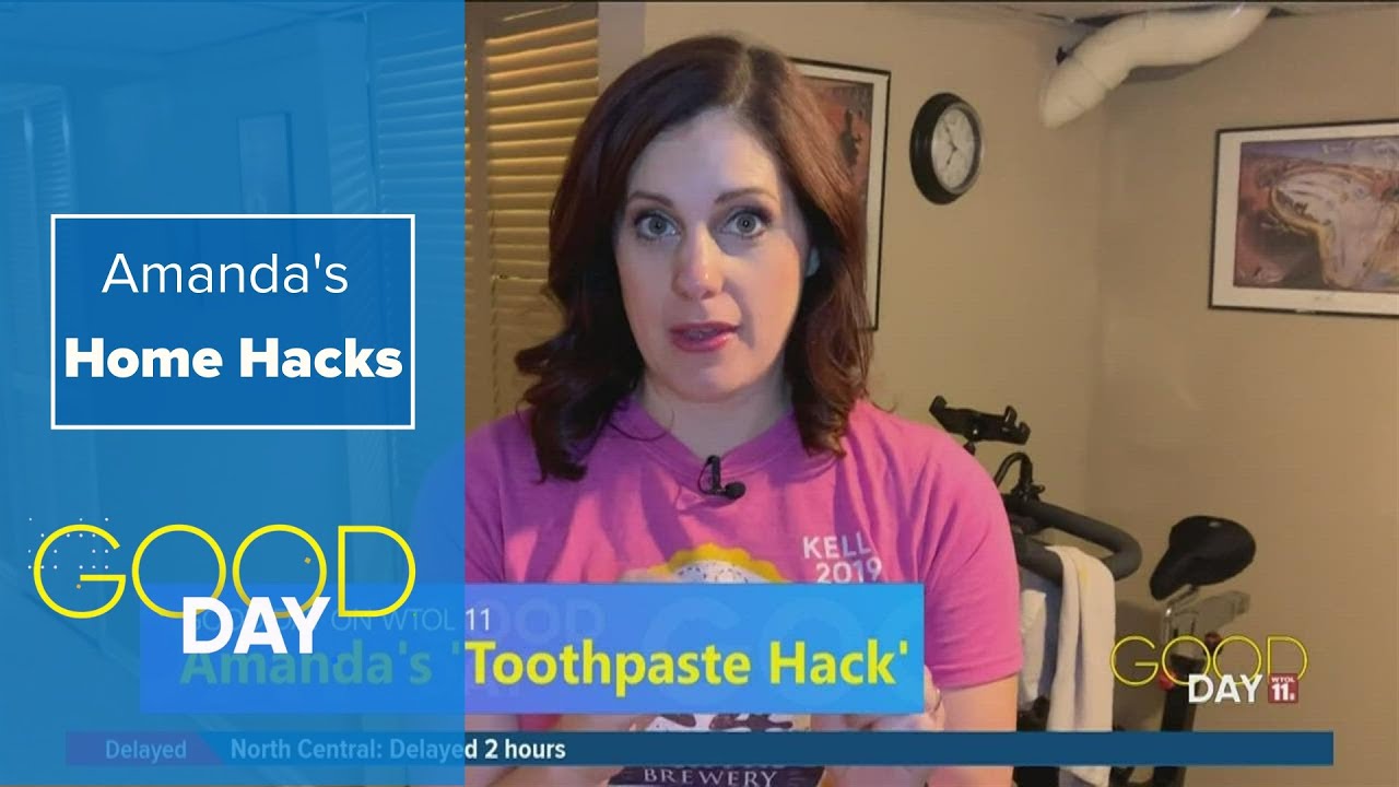 Good Day | Try this toothpaste life hack to clean household items - YouTube