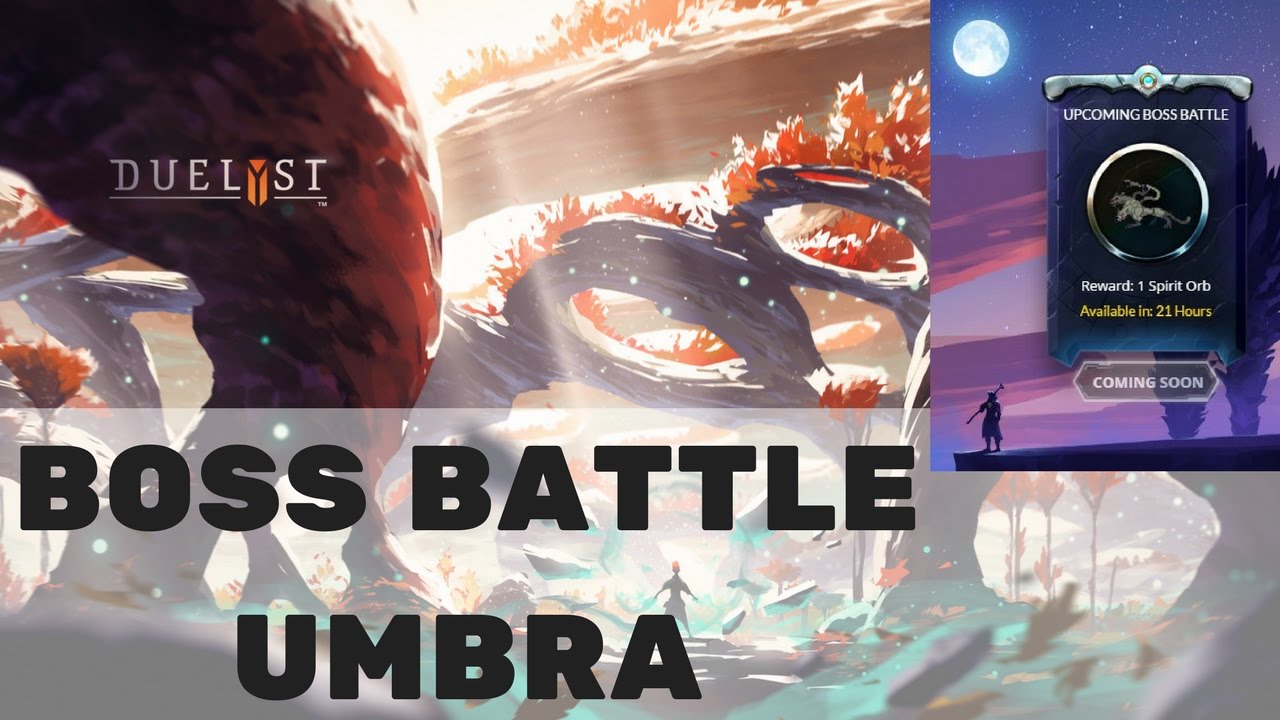 BOSS BATTLE UMBRA - YouTube