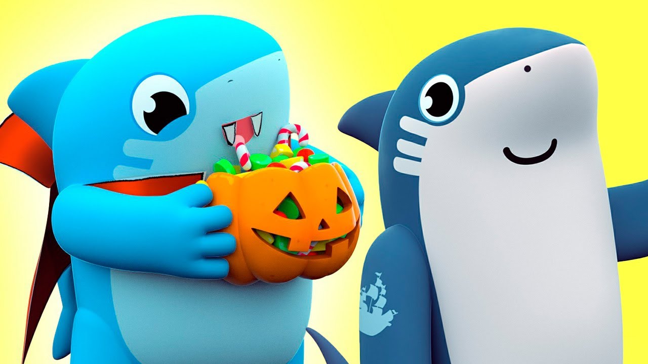 🎈Sharks Celebrate and More Adventures! 🦈 SHARK ACADEMY 🦈 MIX 🌈 FOR KIDS ...