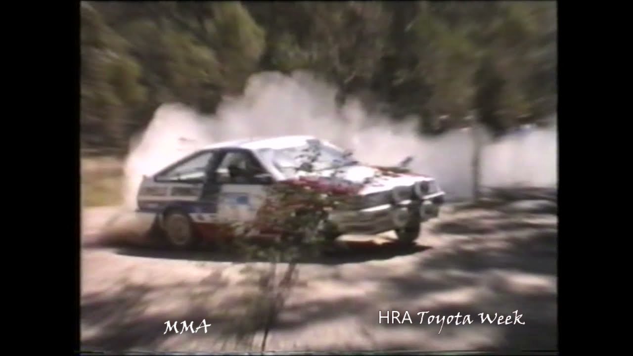 Wayne Bell/ Dave Boddy Toyota Sprinter (AE86) Rally footage 1985/86/87 ...