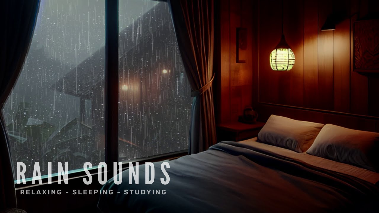 Sleep Instantly with Sounds of Rain Falling Outside the Window - Sleep ...