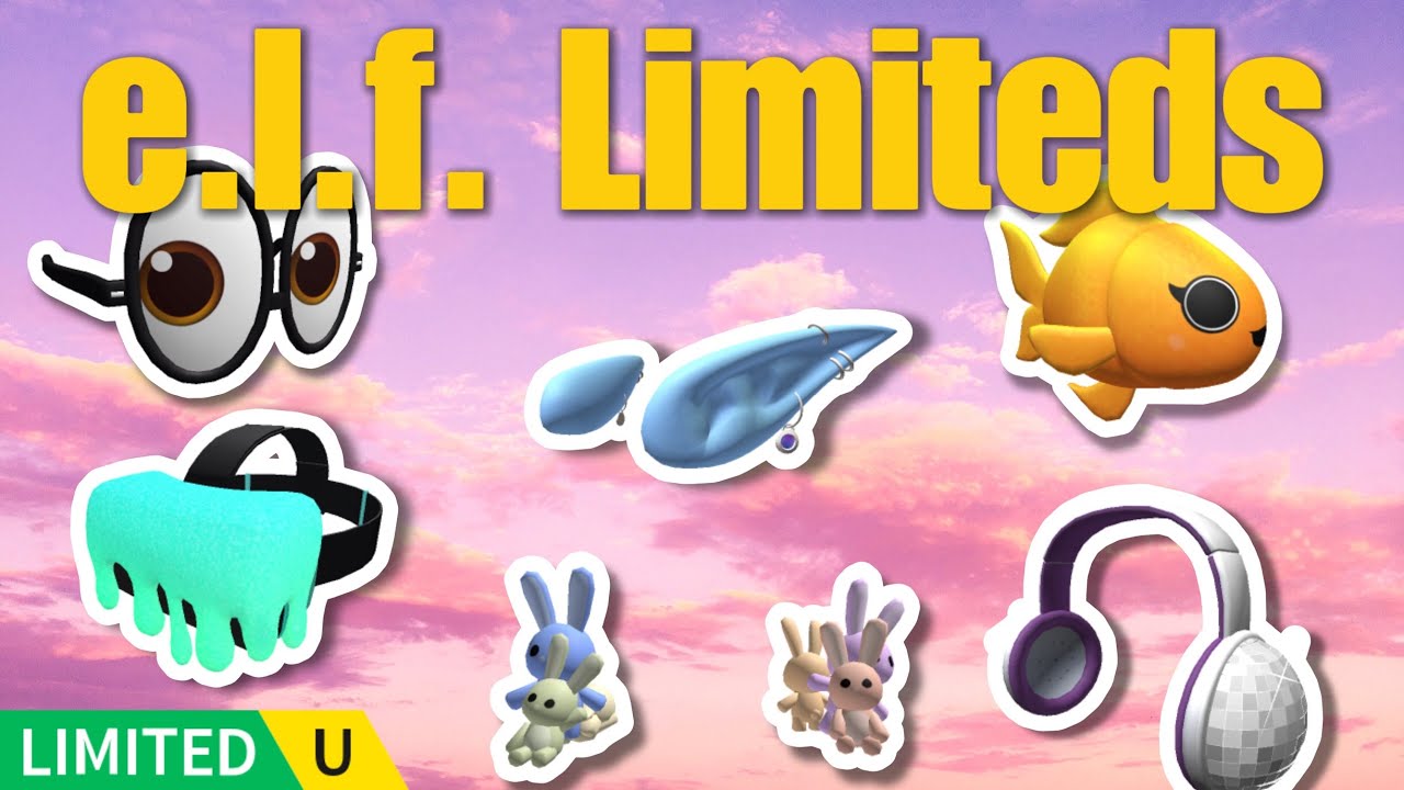 [LIMITED ITEMS] How to get the items from e.l.f. UP! | Roblox - YouTube