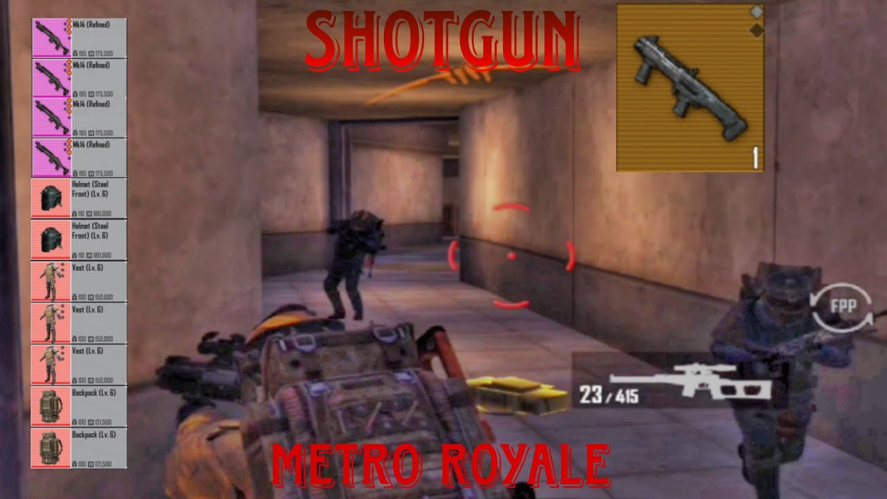 Metro Royale Playing With Shotguns in map 7 - Pubg Metro Royale Chapter ...