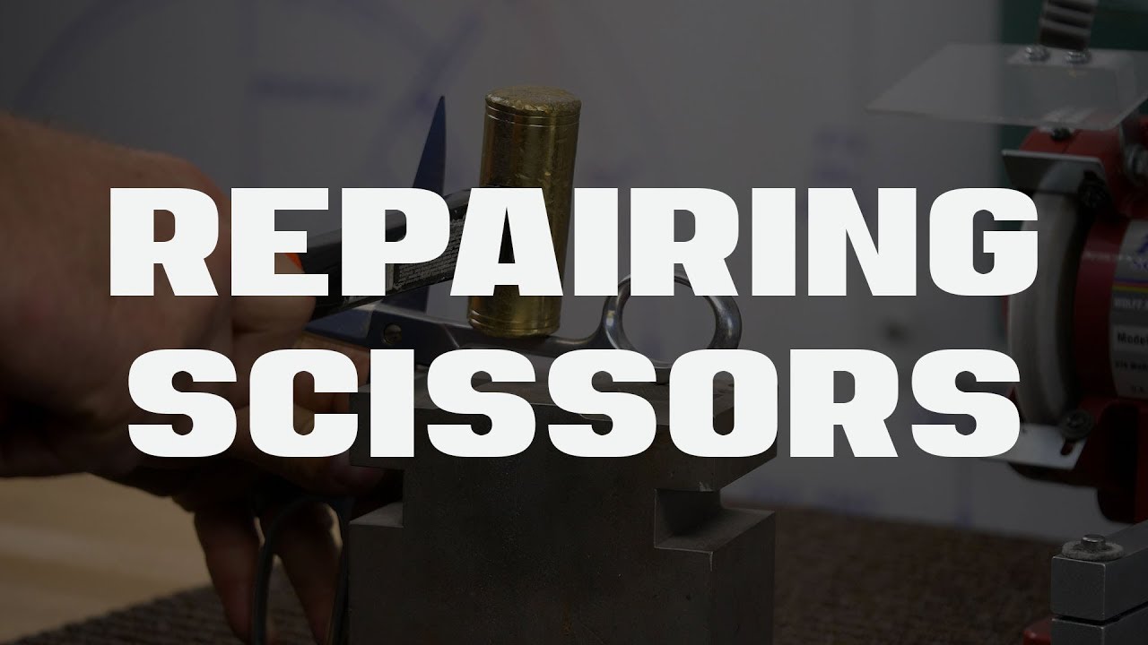 Repairing Scissors After You Have Sharpened Them | Twice as Sharp ...