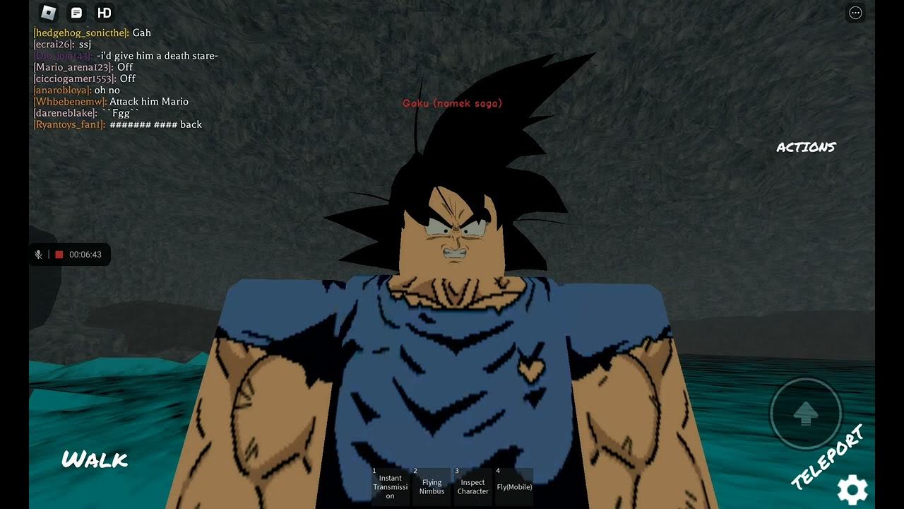 how to make namek saga goku in dragon ball azure codes in description - YouTube