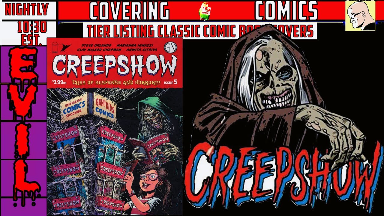 Ranking Independent Horror Comic Book Covers - Tier List EP. - YouTube