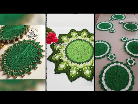 crochet table cover crochet/ table centerpiece crochet tutorial ...
