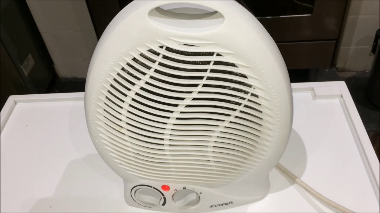 Micromark 2kW Fan Heater Model Number MM53663 - YouTube
