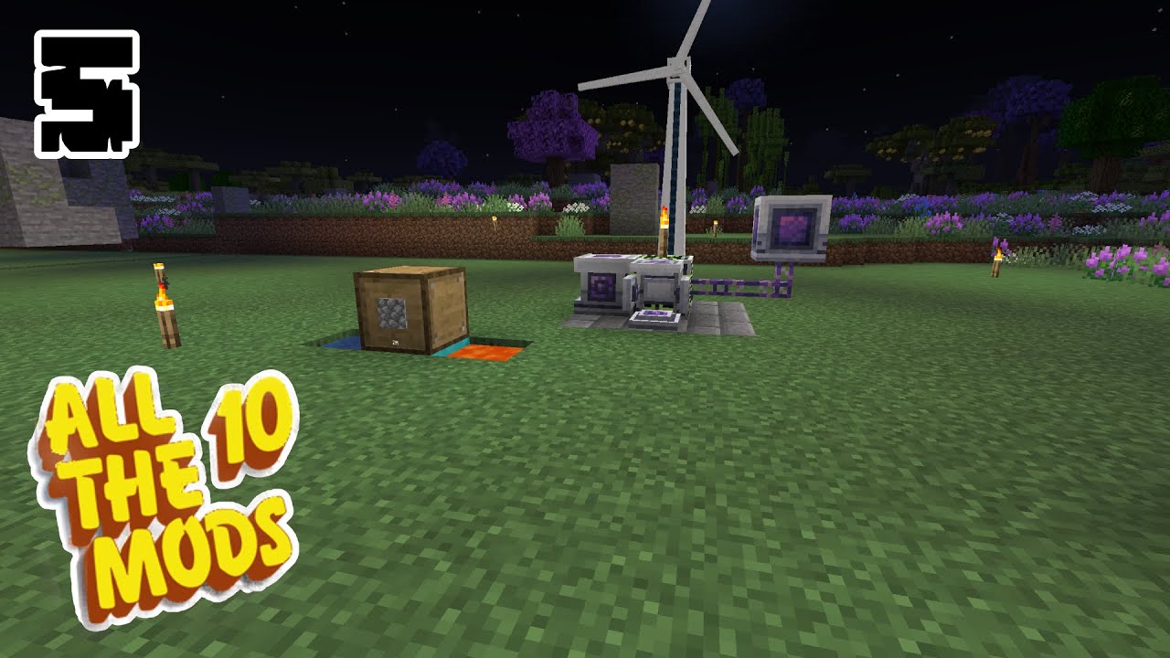 AE2 ve COBBLESTONE GENERATOR ve NETHER FORTRESS - ATM 10 - #5 - YouTube